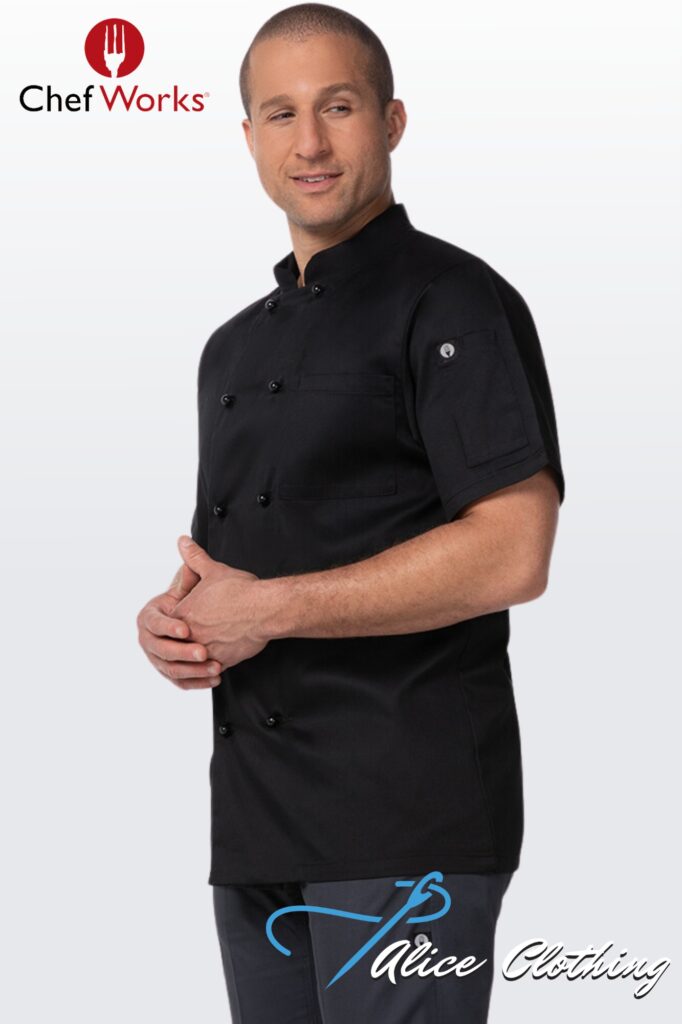 CBBS Chef Works Canberra Mens Basic Chef Jacket - Chef Wear