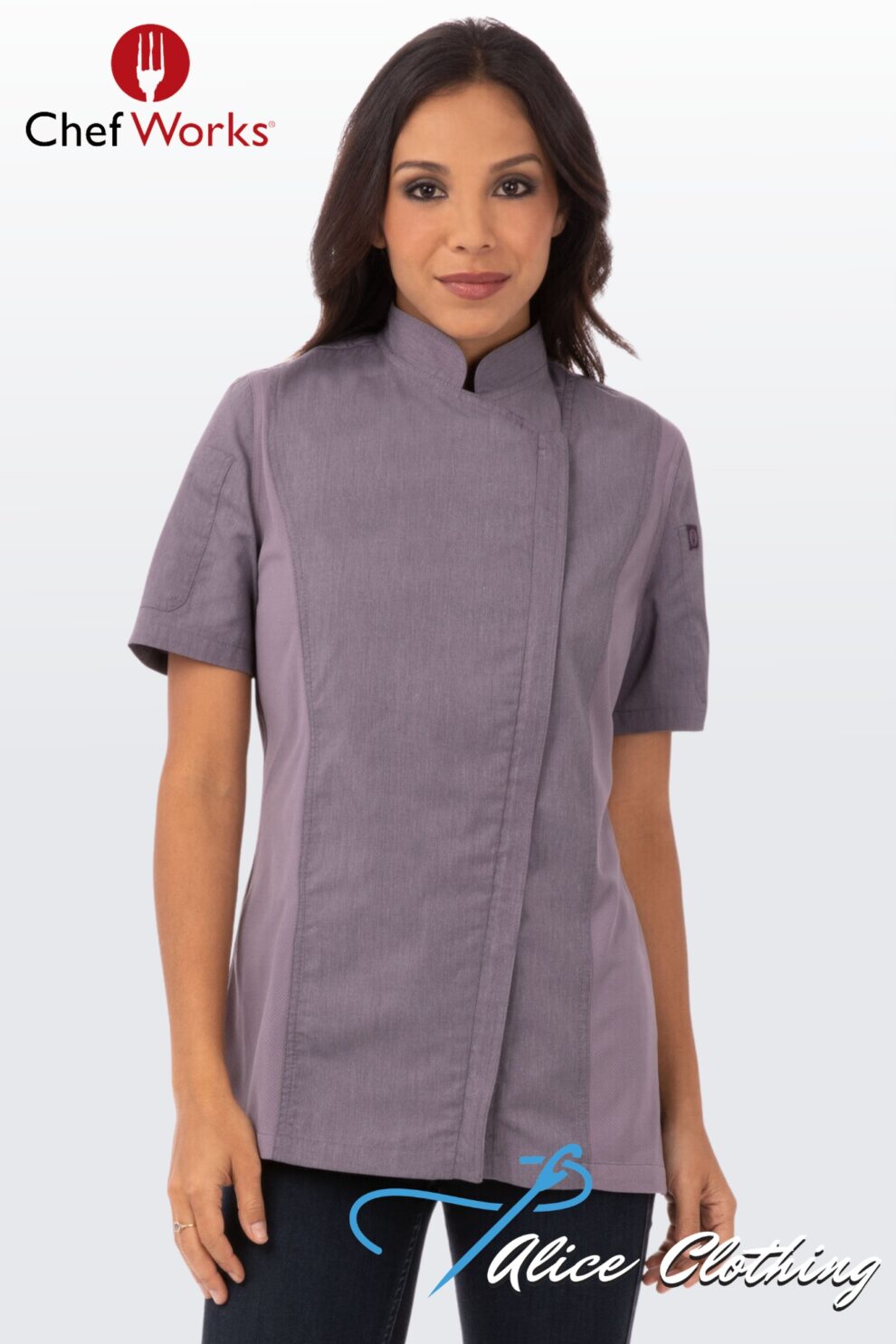 BCWSZ006 Chef Works Springfield Womens Chef Jacket