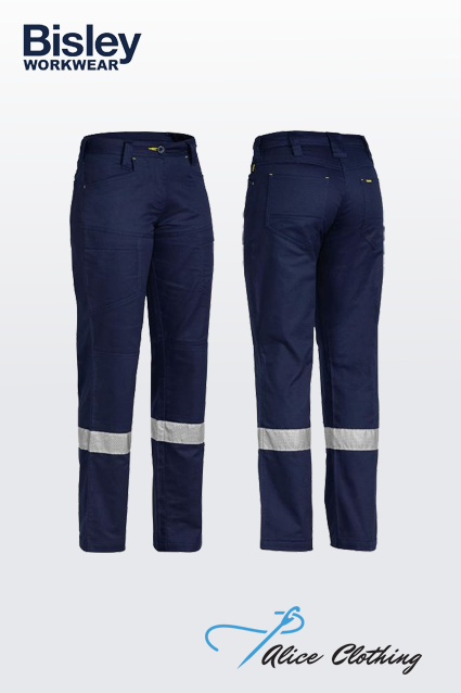 Bisley X Airflow Wo's Taped Ripstop Vented Pant | BPL6474T
