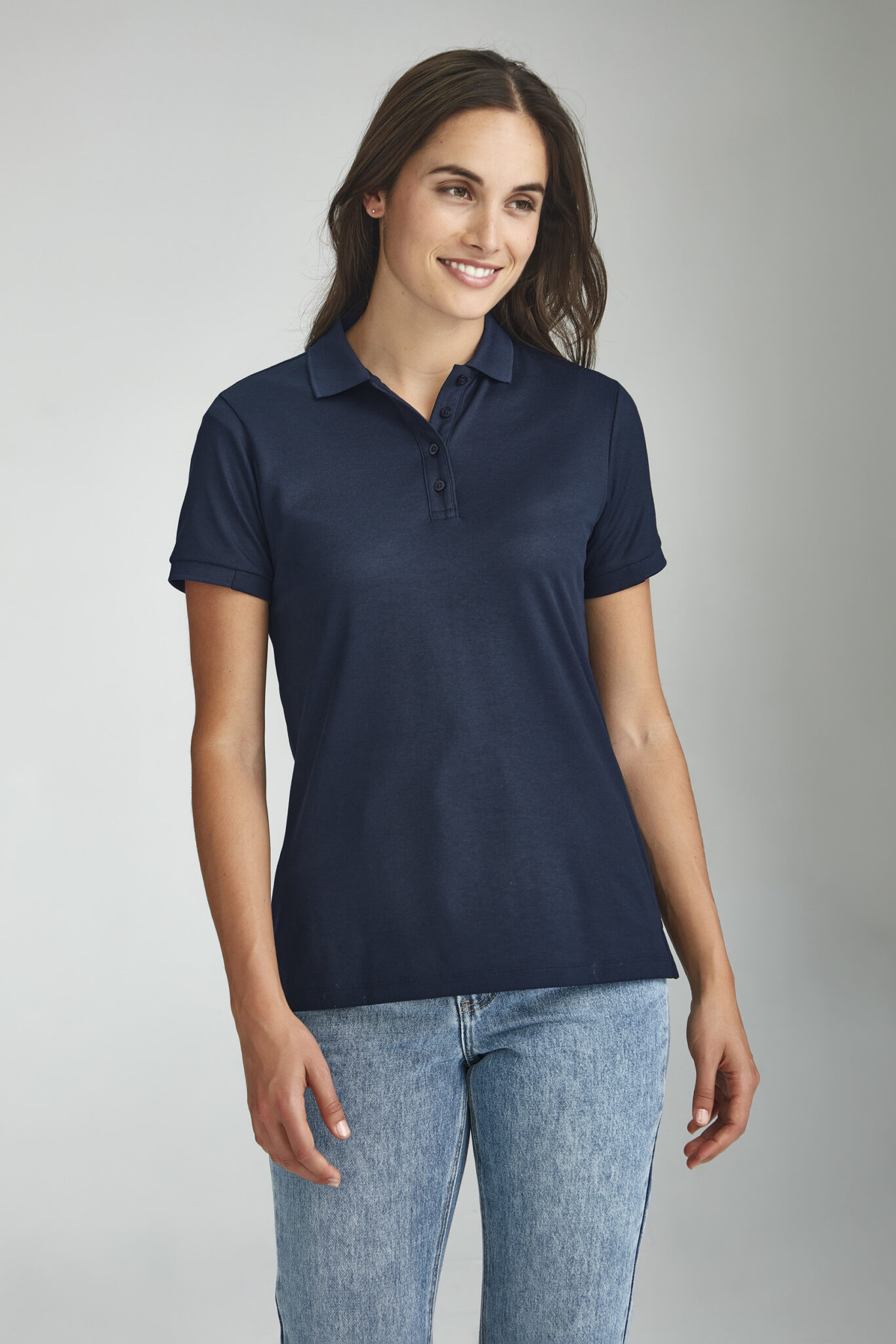 Biz collection Womens Focus Short Sleeve Polo - P313LS