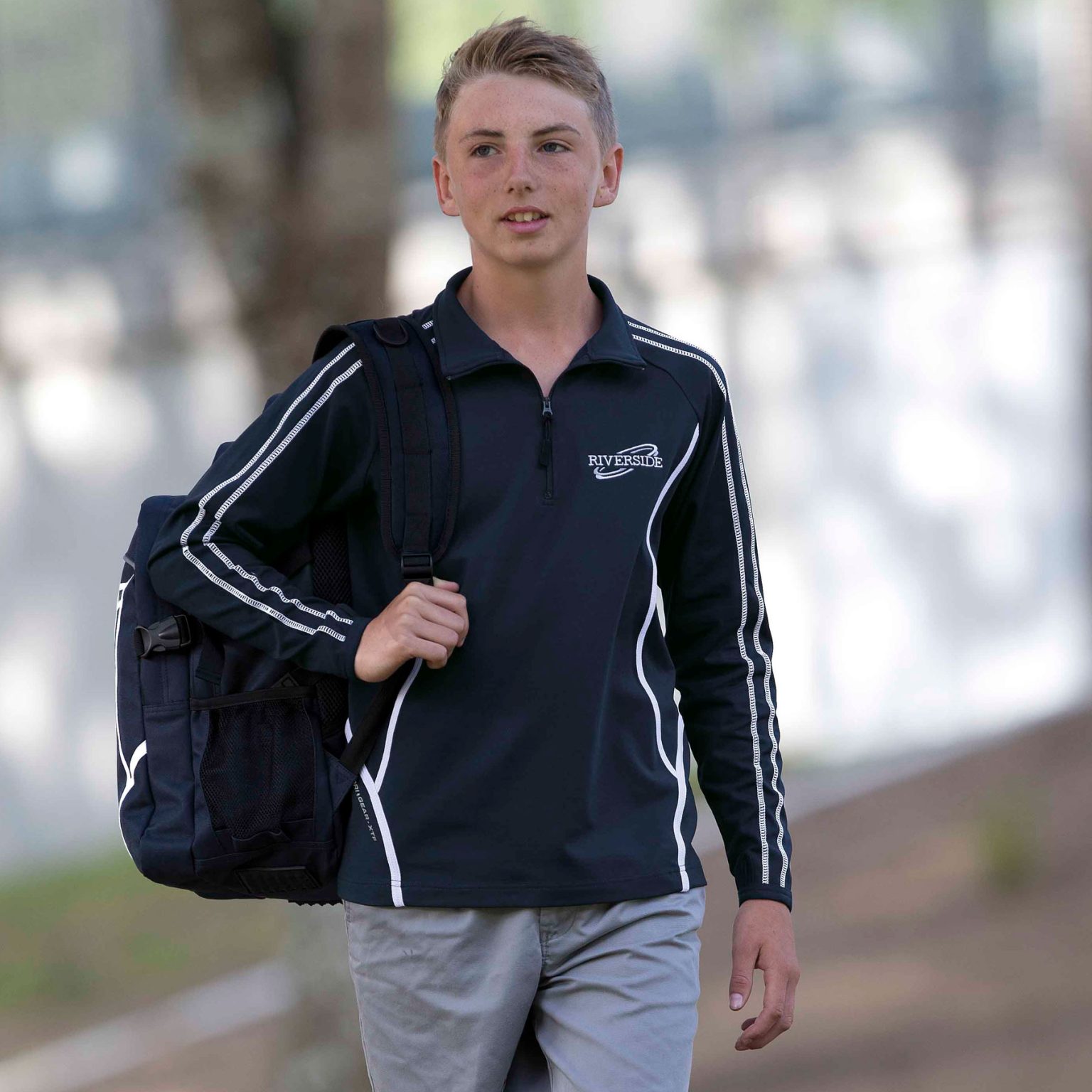 GFL Dri Gear Reflex Zip Pullover (4XS-5XL) - Alice Clothing