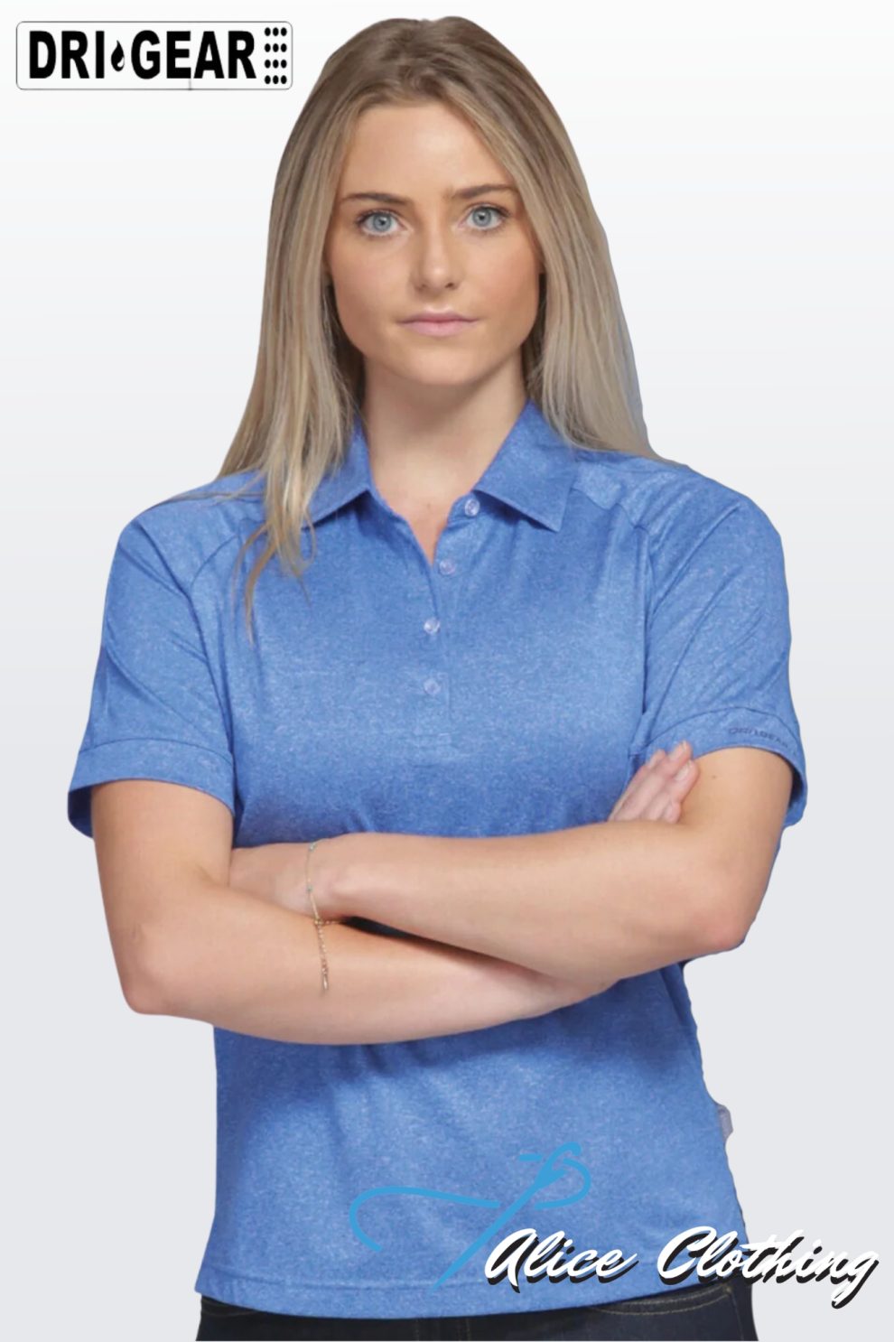 Buy Dri Gear Melange Polo – Womens | Alice Clothing