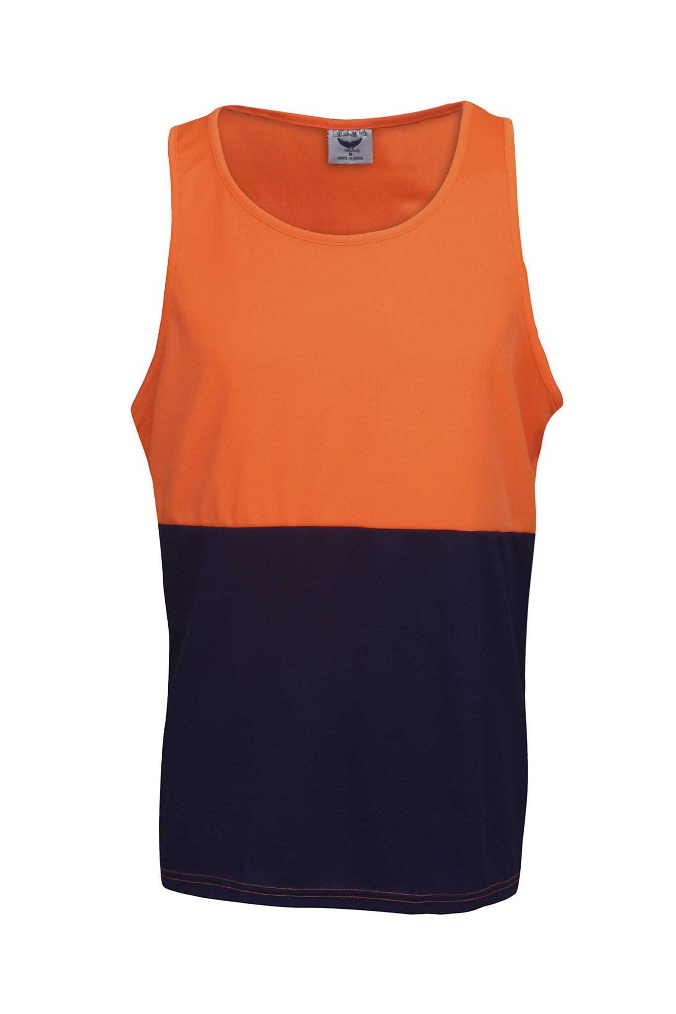S81 Blue Whale Mens HiVis Cooldry Singlet - Alice Clothing