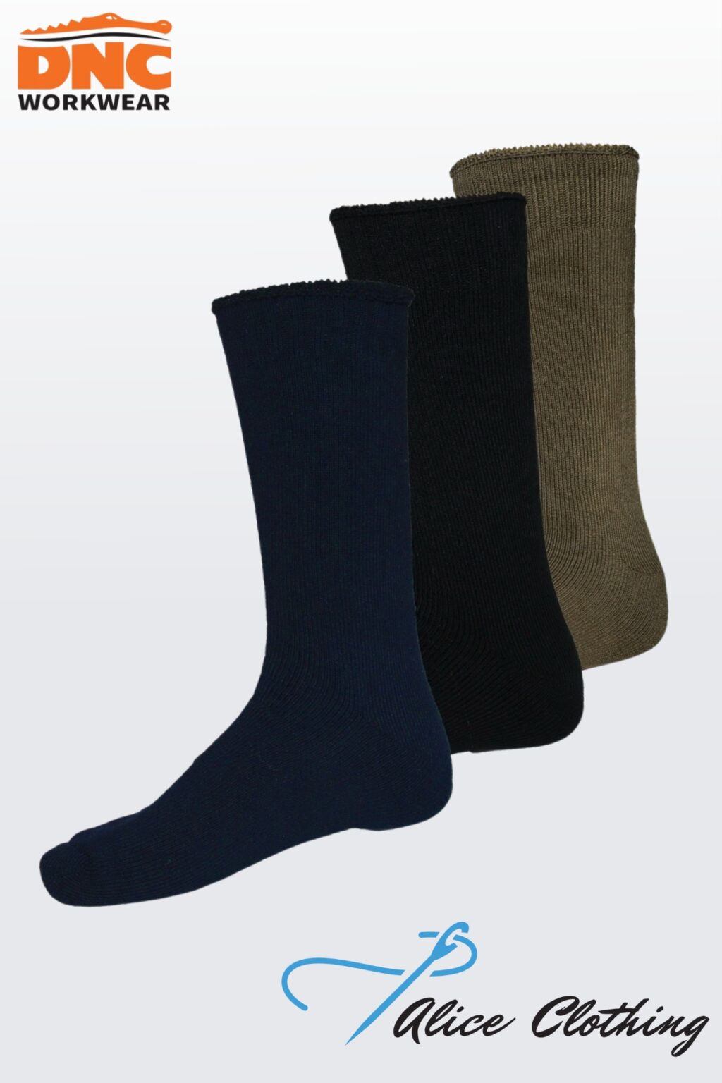 DNC S108 Extra Thick Bamboo Socks - Alice Clothing