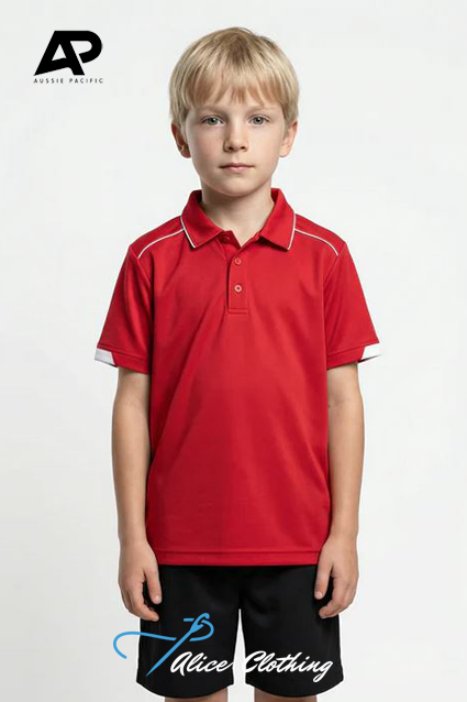 Aussie Pacific Currumbin Kids Polo 3320 - School Uniforms